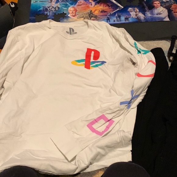 Sony | Shirts | Vintage Playstation Long Sleeve Shirt Rare | Poshmark